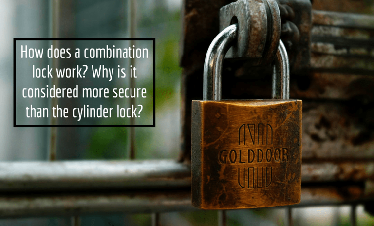 How does a combination lock work? Why is it considered more secure than ...