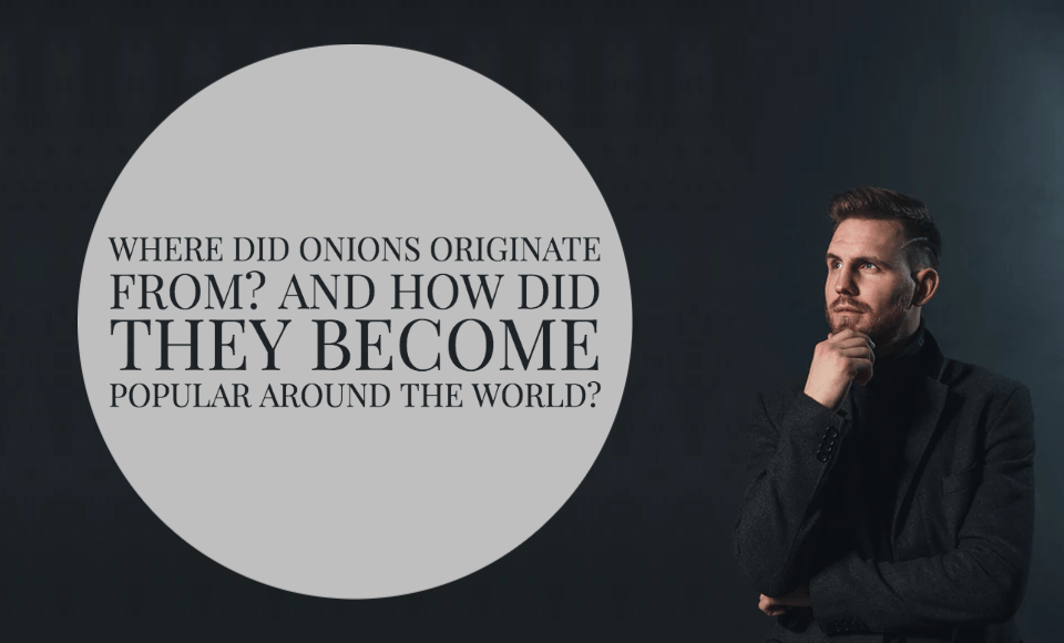 Where did onions originate from? And how did they become popular around ...