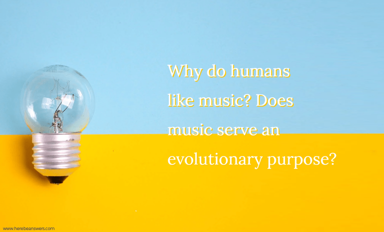Why do humans like music? Does music serve an evolutionary purpose ...