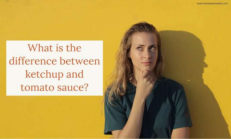 What is the difference between ketchup and tomato sauce? - Here Be Answers